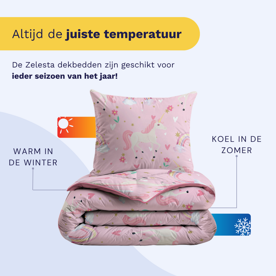 Dekbed voor het hele jaar | All year dekbed - Zelesta.nl